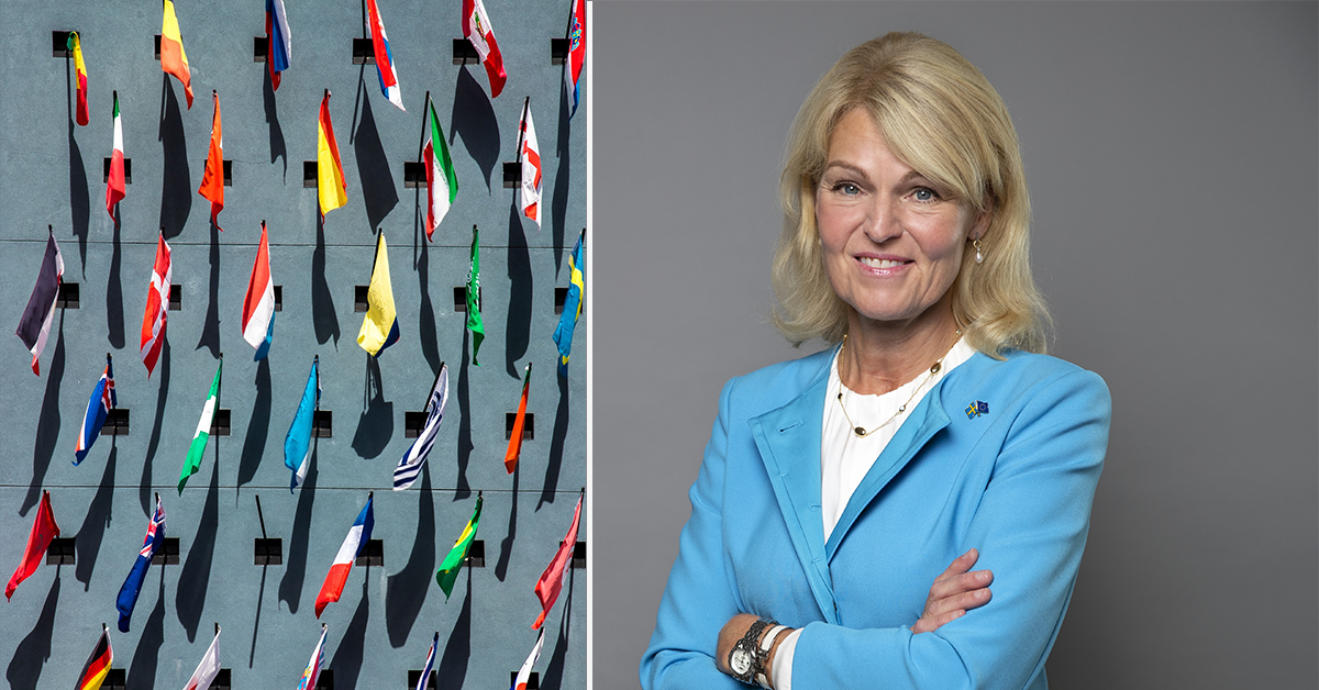 Möte med utrikeshandelsminister Anna Hallberg - ITS