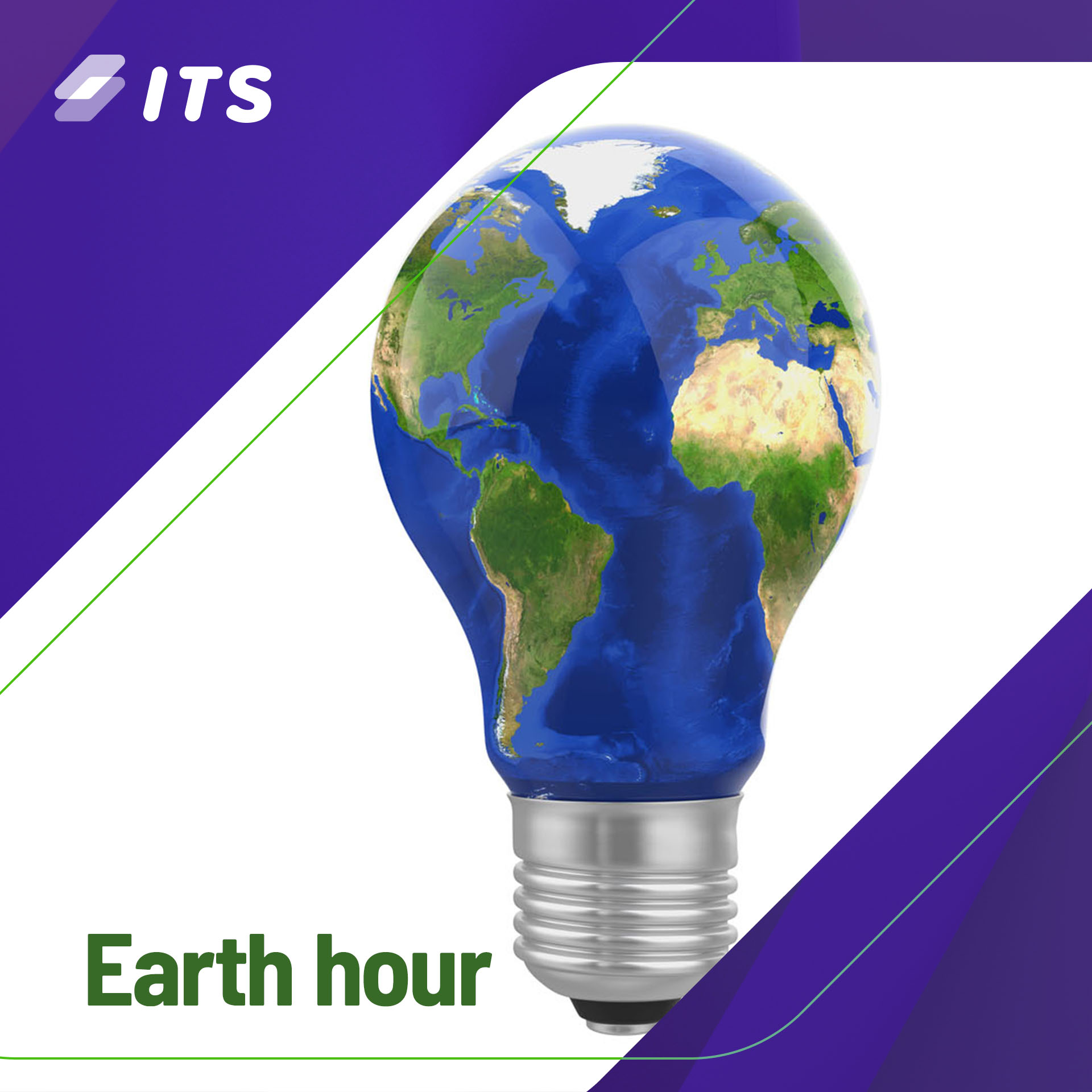 ITS - Earth Hour lördag den 25 mars