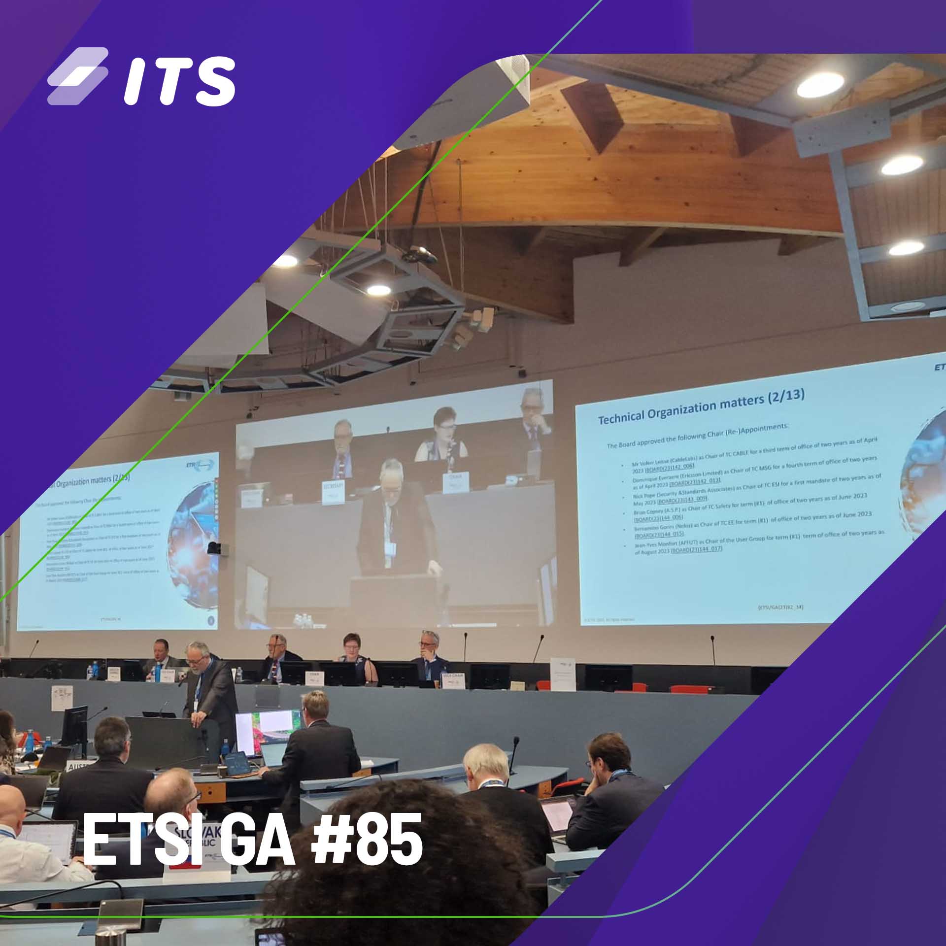 ITS - ETSI:s generalförsamling #85